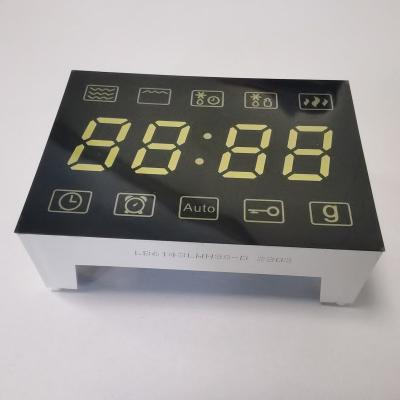 China Ultra Bright White Microwave 7 Segment LED Display 4 Digit Common Cathode for sale