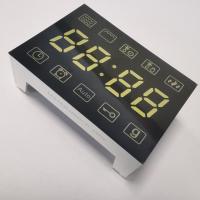 China Common Anode Microwave 7 Segment LED Display 4 Digit Ultra Bright White for sale
