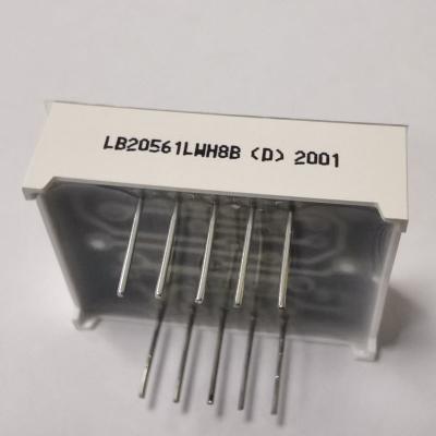 중국 0.56인치 듀얼 डिजि트 7 세그먼트 LED 디스플레이 일반 캐서드 노란색 판매용