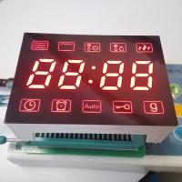 China Ultra Red 7 Segment LED Display 4 Digit Common Cathode Fo Microwave Control for sale
