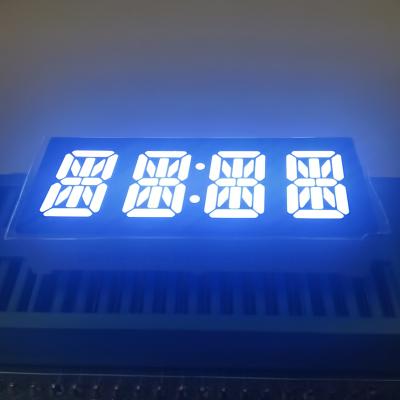 China 4 digit 0.39inch Common Cathode 14 Segment Ultra Bright White LED Clock Display for sale