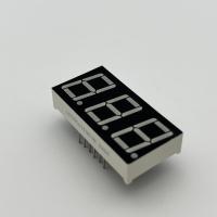 China Ultra bright Red Surface Common Caode LED Display 7 Segment 3 digit 14.2mm for Temperature Controller for sale