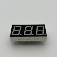 China Common Cathode Ultra bright Red Surface LED Display 7 Segment 3 digit 14.2mm for Temperature Controller for sale
