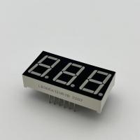 China Common Cathode Ultra bright Red Surface LED Display 7 Segment 3 digit 14.2mm for Temperature Controller for sale