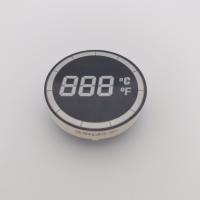China Round Common Cathode 7-Segment LED Temperature Display Controller for sale