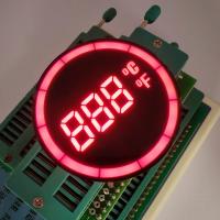 China Round Common Anode 7-Segment LED Temperature Display Controller for sale
