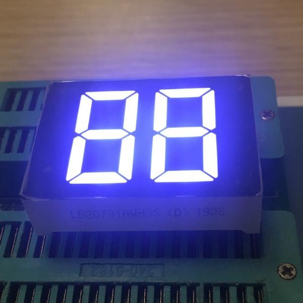 Ultra helder Rood Gewone anode 20 mm Wit 2 cijfers 7 Segment LED Display