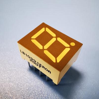 Cina Display LED rosso super luminoso a catodo comune a cifra singola da 0,39 pollici a 7 segmenti per cruscotto in vendita