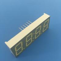 China 0.56 Inch 7 Segment Led Display 4 Digit High Luminous Intensity Output For Digital Timer Controller for sale