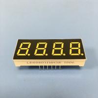 China 0.4 Inch Common Anode 7 Segment Display , 4 Digit 7 Segment Numeric Display for sale