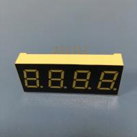 China 0.4 Inch Common Anode 7 Segment Display , 4 Digit 7 Segment Numeric Display for sale