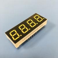 China 0.4 Inch Common Anode 7 Segment Display , 4 Digit 7 Segment Numeric Display for sale