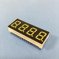 China 0.4 Inch Common Anode 7 Segment Display , 4 Digit 7 Segment Numeric Display for sale