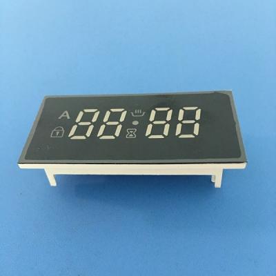 China 4 Digit 7 Segment Numeric Display Ultra Red 10.7mm Character Height For Gas Cookers for sale