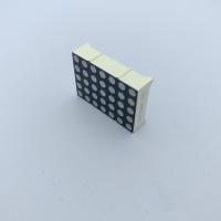 China 3mm DOT Matrix LED Display 5 X 7 for Digital Time Zone Clock Indicator for sale
