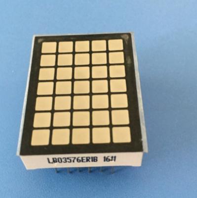 China DOT Matrix LED Display 5 X 7 3 mm voor digitale tijdsone klok aanwijzer Te koop