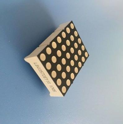 China Row Anode Column Cathode Super Bright Red DOT Matrix LED Display for sale
