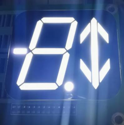 China Ultra Bright White 1.2inch 7 Segment + Arrow LED Display for Elevator Floor Indicator 40*46mm for sale