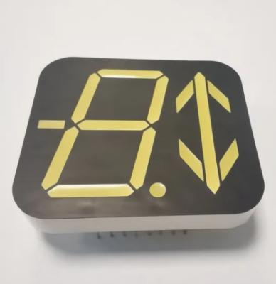 China Display LED de 7 segmentos + seta branco ultra brilhante de 1,2 polegadas para indicador de andar de elevador 40*46mm à venda