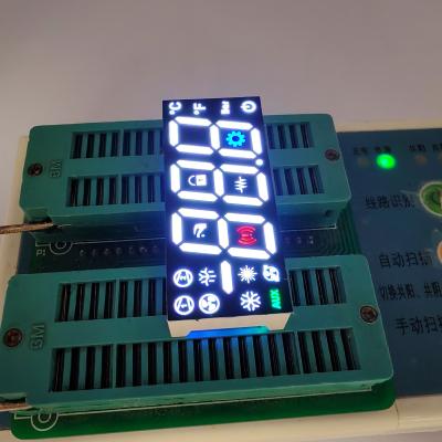 中国 冷蔵庫コントローラー用3桁17mm 7セグメントLEDディスプレイコモンカソード 販売のため