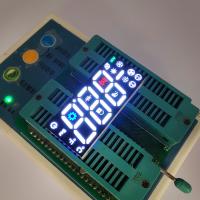 China White/Blue/Green/Red 3 Digit 17mm 7 Segment LED Display Common Anode For Refrigerator Controller for sale