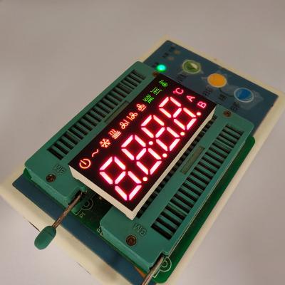 Китай Зелёный/красный 4-значный 7-сегментный светодиодный дисплей для контроллера кондиционера продается