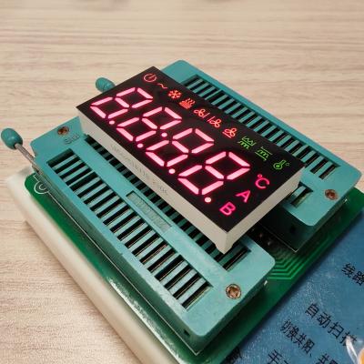 Китай 4-значный 7-сегментный светодиодный дисплей с общим катодом для контроллера кондиционера продается