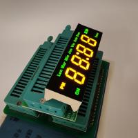 China 4 Digit 7 Segment Yellow/Green LED Display For Timer Control for sale