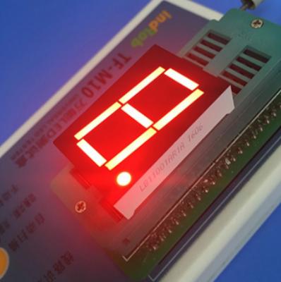 China Super red 1.0" common anode single digit 7 segment led display for digital panel meter for sale