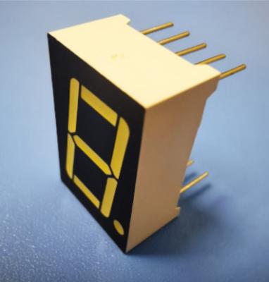 China Super red 1.0" common anode single digit 7 segment led display for digital panel meter for sale