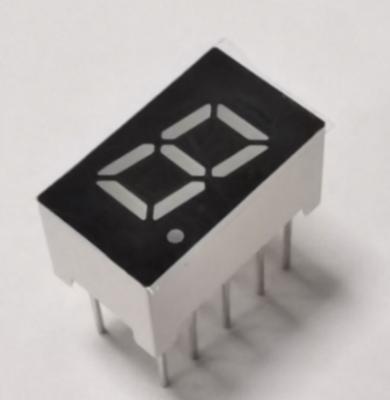China Super red 1.0" common anode single digit 7 segment led display for digital panel meter for sale