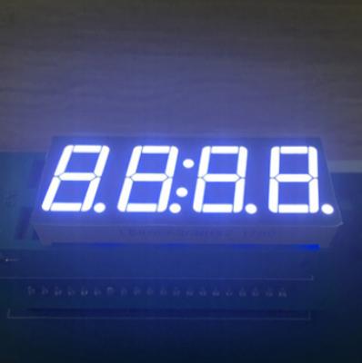 China Display de relógio LED de 7 segmentos com 4 dígitos branco ultra brilhante de 0,56