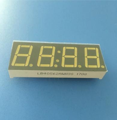 China Ultra white common anode 4 digit 0.56" 7segment led display for digital oven timer control for sale