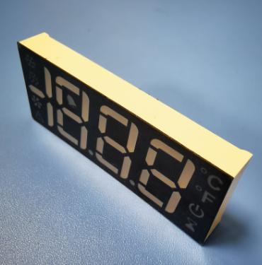 China Display LED de 7 segmentos de três dígitos personalizado vermelho/amarelo/verde de alto brilho para controle de geladeira à venda
