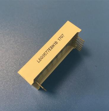 China Ultra bright blue 3mm 5*7 sqaure dot matrix led display row cathode column anode for elevator floor indicator for sale