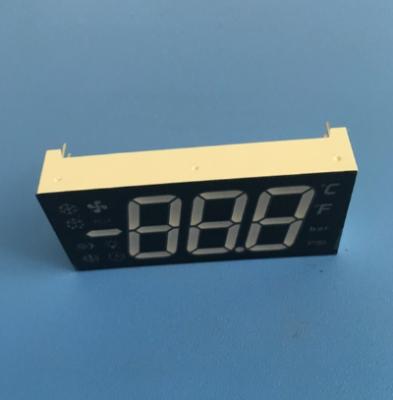 China Ultra azul brillante personalizado Triple Digit 7 Segment LED Display Anodo común para el control del refrigerador en venta