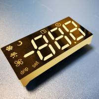 China Customized multicolour Triple Digit 7 Segment LED Display Module for Refrigerator Control Panel for sale