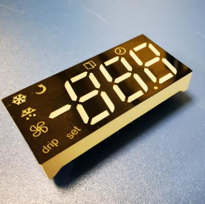 Customized multicolour Triple Digit 7 Segment LED Display Module for Refrigerator Control Panel