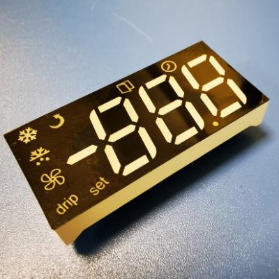 China Módulo de visualización LED multicolor de tres dígitos de 7 segmentos personalizado para el panel de control del refrigerador en venta