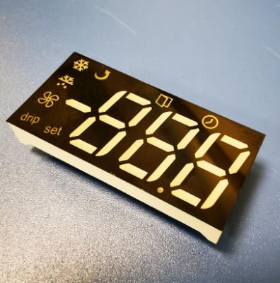 China Módulo de visualización LED multicolor de tres dígitos de 7 segmentos personalizado para el panel de control del refrigerador en venta