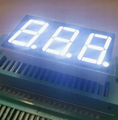 中国 デジタル計器パネル用、コモンカソード超高輝度グリーン0.56インチ3桁7セグメントLEDディスプレイ 販売のため