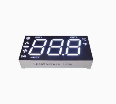 Display LED a 7 segmenti personalizzato Ultra bianco a 3 cifre e 1/2 per il cruscotto