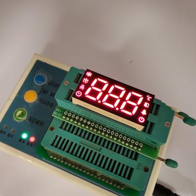 Cina Display LED a 7 segmenti a 3 cifre rosso per il controller del frigorifero in vendita