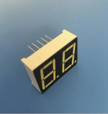 China Ultra heldere witte 0,56 "Dual digit 7 segment led display gemeenschappelijke anode voor apparatuur paneel Te koop