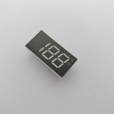 China 3 Digit 7 Segment LED Display for Freezer Control for sale
