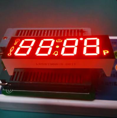 China Ultra-rood 4 cijfers 7 segment LED-display Gemeenschappelijke anode voor oven timer controller Te koop