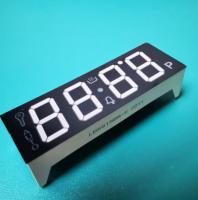 China Ultra Red 4 Digit 7 Segment LED Display Common Anode for oven timer controller for sale