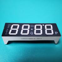 China Ultra Red 4 Digit 7 Segment LED Display Common Anode for oven timer controller for sale