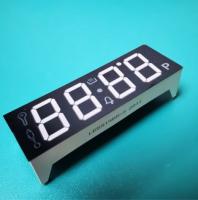 China Ultra Red 4 Digit 7 Segment LED Display Common Anode for oven timer controller for sale