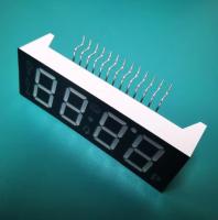 China Ultra Red 4 Digit 7 Segment LED Display Common Anode for oven timer controller for sale